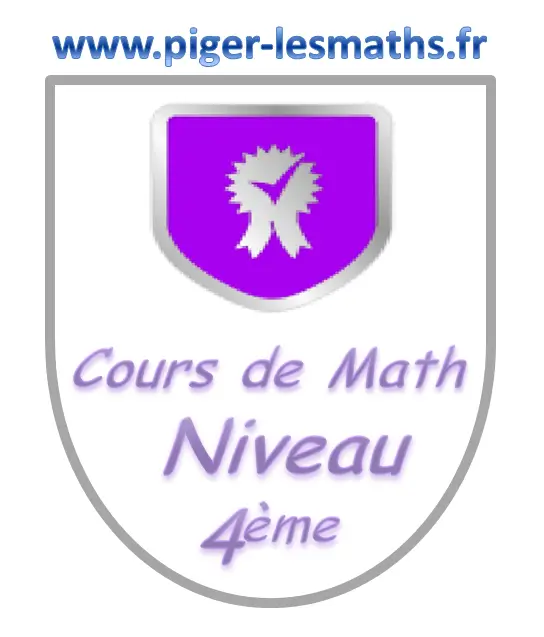 Math 4ème Cours et Exercices | vidéos et fichiers pdf | Piger-lesmaths