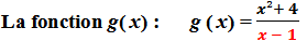 Dérivée d' une Fonction Rationnelle | Quotient de Polynômes